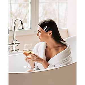 No Crease Hair Clips, 60 Pcs 2.3in Duck Billed Clips for Hair Sectioning and Styling (6 Colors)