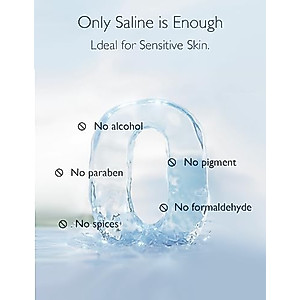 Baby Wipes, Momcozy Saline Nose and Face Baby Wipes, Made Only With Natural Saline, Mild and Non-irritating, 100% Biodegradable, Unscented & Hypoallergenic for Sensitive Skin, Portable, 180 Count (Packs of 6)