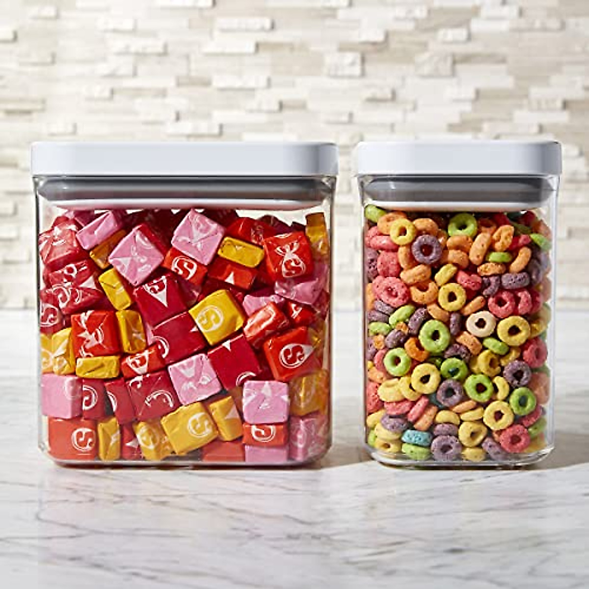 Copco Food and Organization Storage Container with Airtight Lid, 1.8-Quart, Clear