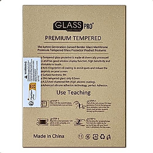 GOZOPO [2 Pack] Screen Protector for Lenovo Tab M10 FHD Plus 2nd Gen/ M10 FHD Plus 10.3 inch TB-X606, Anti-Scratch Tempered Glass Film [NOT fit for M10 Plus 3rd Gen]