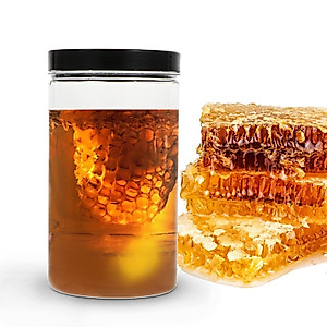 8pcs Plastic Storage Tank Nut Container Storage Sealed Can Food Jar Cookie Jar Coffee Bean Jar Transparent Sealed Bottles Storage Can Dried Fruit Jar Tea Jar