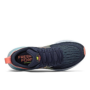 New Balance Women's Fresh Foam Tempo V1 Running Shoe, Natural Indigo/Ginger Pink, 8.5