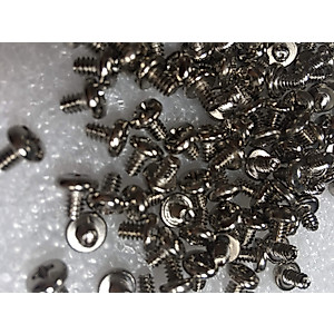 Computer 6-32 Pan Screws 1000pcs for Hard Drive, Pc Case Coarse Thread Philips Round Head Screw Accessory Parts