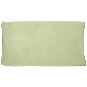 Summer Ultra Plush Changing Pad Cover, Sage