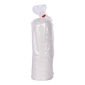 Eco-Products Compostable Coffee Cup Lids, Case of 800, White EcoLid, Fits 8oz Hot Cups, Made from PLA Plastic, A Renewable Material Made from Plants, ASTM, BPI-Certified