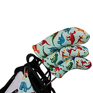 Dinosaurs Driver 460cc Club Headcover Handmade by BeeJos
