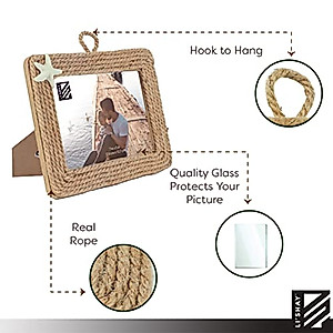 Jute Rope 5x7 Picture Frame