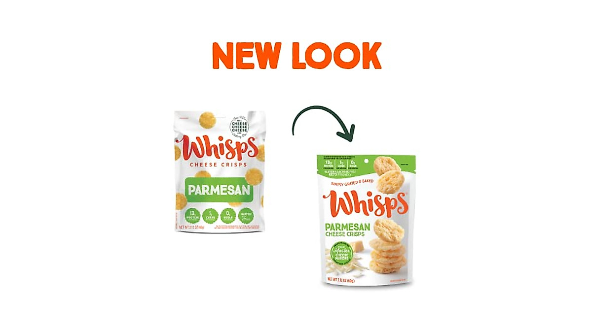 Whisps Parmesan Cheese Crisps: Keto, Low Carb, High Protein