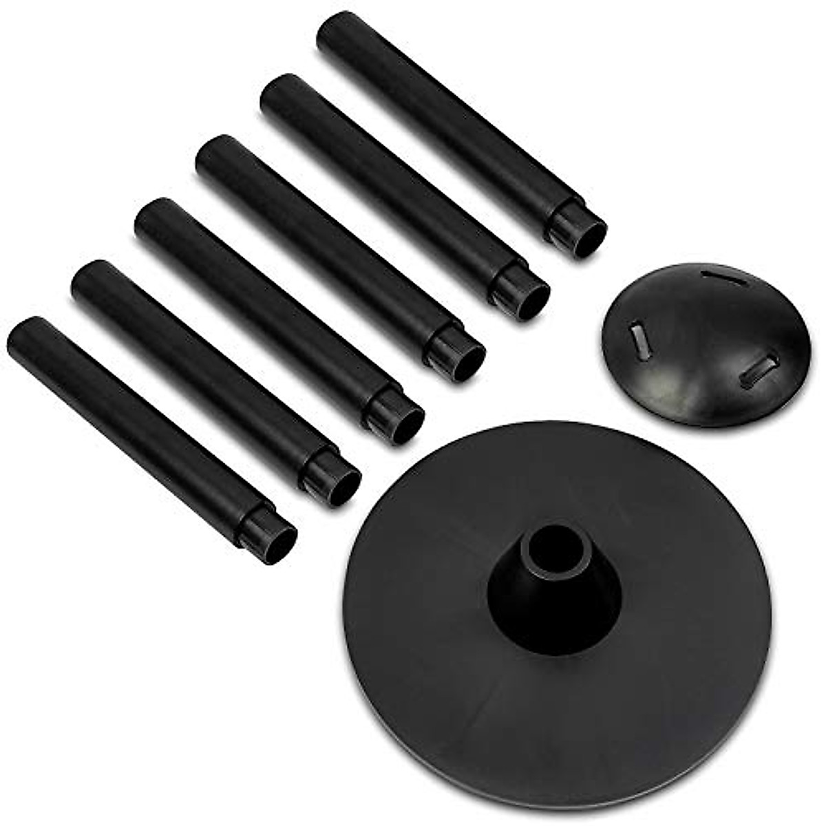 North East Harbor Storage Cover Support Pole Adjustable 12" to 53" Height for Boat Covers, Outdoor Grills, Patio Tables, Outdoor Patio Furniture, etc. - Prevents Water from Pooling or Standing