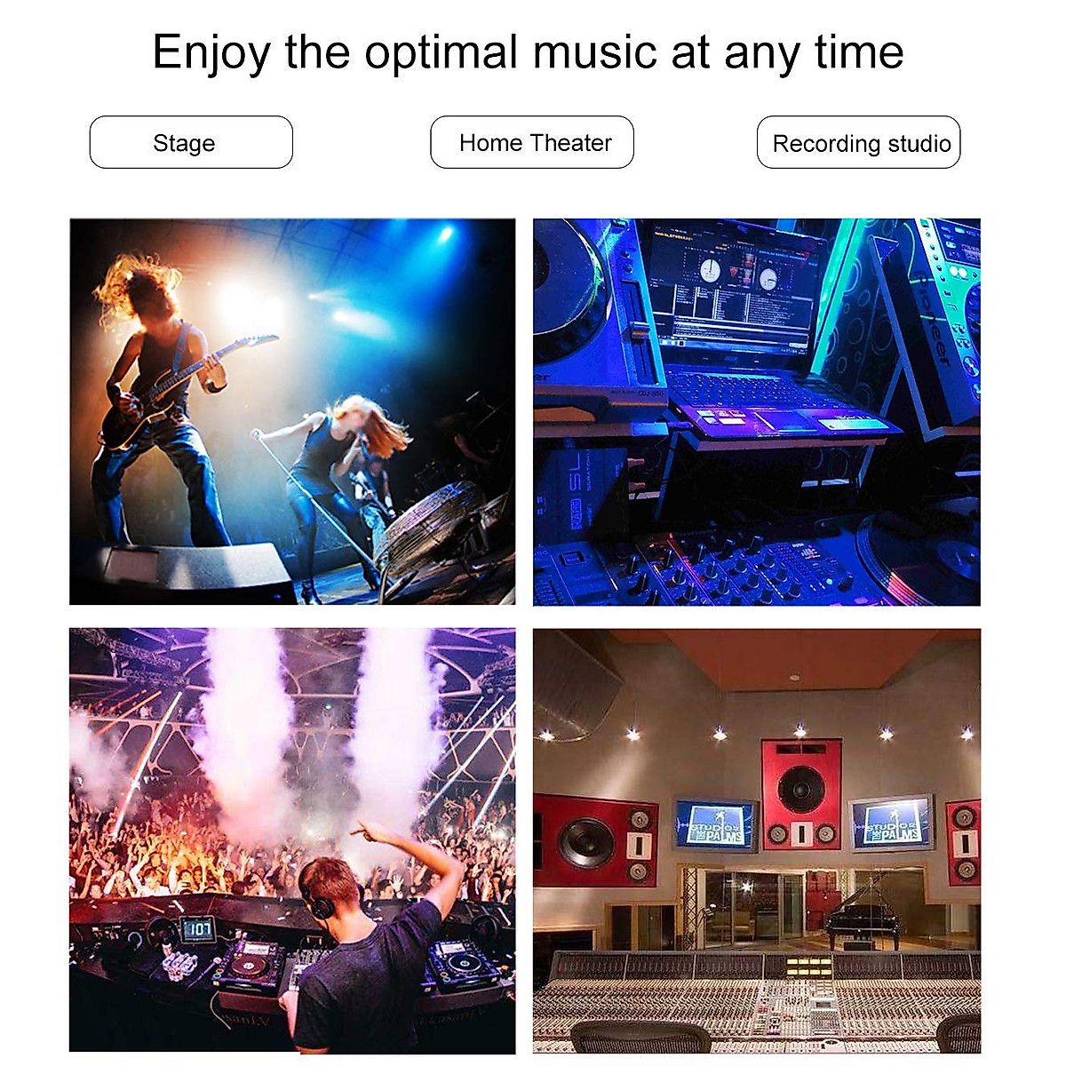 3.5mm to XLR, Ancable 2-Pack 3.5mm Stereo TRS Mini-Jack Female to 3-Pin XLR Male Microphone Adapter, Audio Converter for Camcorders, Recorders, Mixers