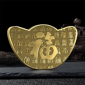 Chinese Zodiac Rabbit Commemorative, 2023 New Year of The Rabbit Uncirculated Coin, Collector Coin, for Collectors, Craft Decorations, Lucky Souvenir Gifts