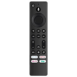 NS-RCFNA-21 Replacement Voice Remote fit for Insignia Smart Fire TV NS-24F202NA22 NS-55F501NA22 NS-65F501NA22 NS-50F501NA22 NS-32F201NA22 NS-55F301NA22 ‎NS-50F301NA22 ‎NS-43F301NA22 NS-32F202NA22