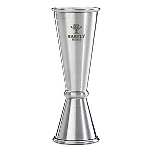 Barfly Japanese Style Jigger, 1 oz x 2 oz, Stainless