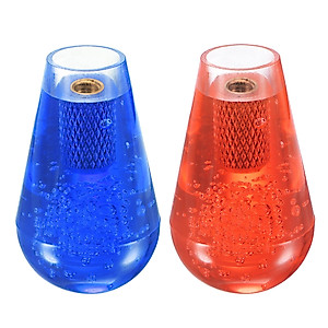 uxcell Ellipse Oval Joystick Head Rocker Ball Top Handle Arcade Game Replacement Red Blue