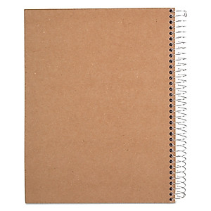 Mead Spiral Notebook, College Ruled Paper, 11" x 8", 200 Sheets, Assorted Colors, 1 Count (06780)