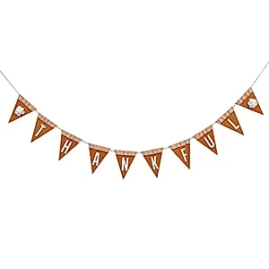 Felt Pumpkin Pie Thankful Banner - Thanksgiving Decorations, Pumpkin Spice Garland, Thankful Banner for Mantle, Fall decorations for home
