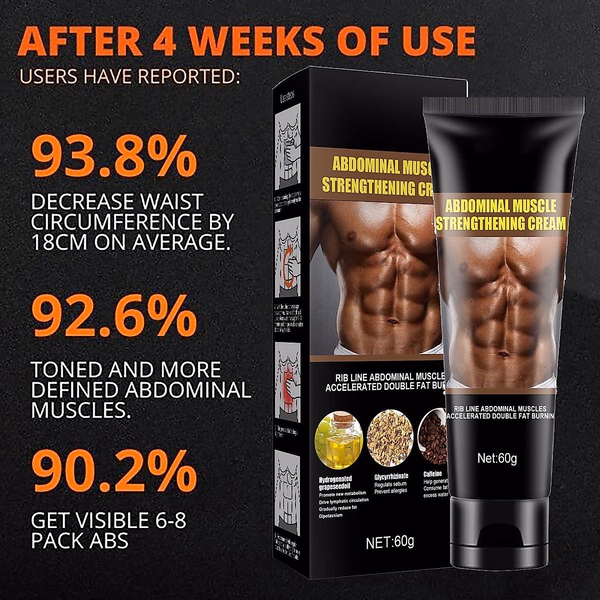 TJDQUOLI Sculptique Abs Sculpting Cream (1 Pcs)