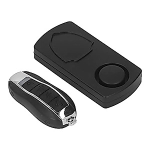 115dB Motorcycle Security Alarm Anti Theft Vibration Motion Sensor 3 Bell Sound Waterproof for Bike Electric Scooter Systems Alarm, Super Loud Bicycle Siren System