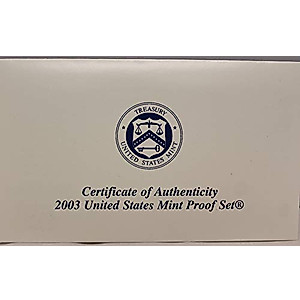 2003 S US Mint Proof Set OGP