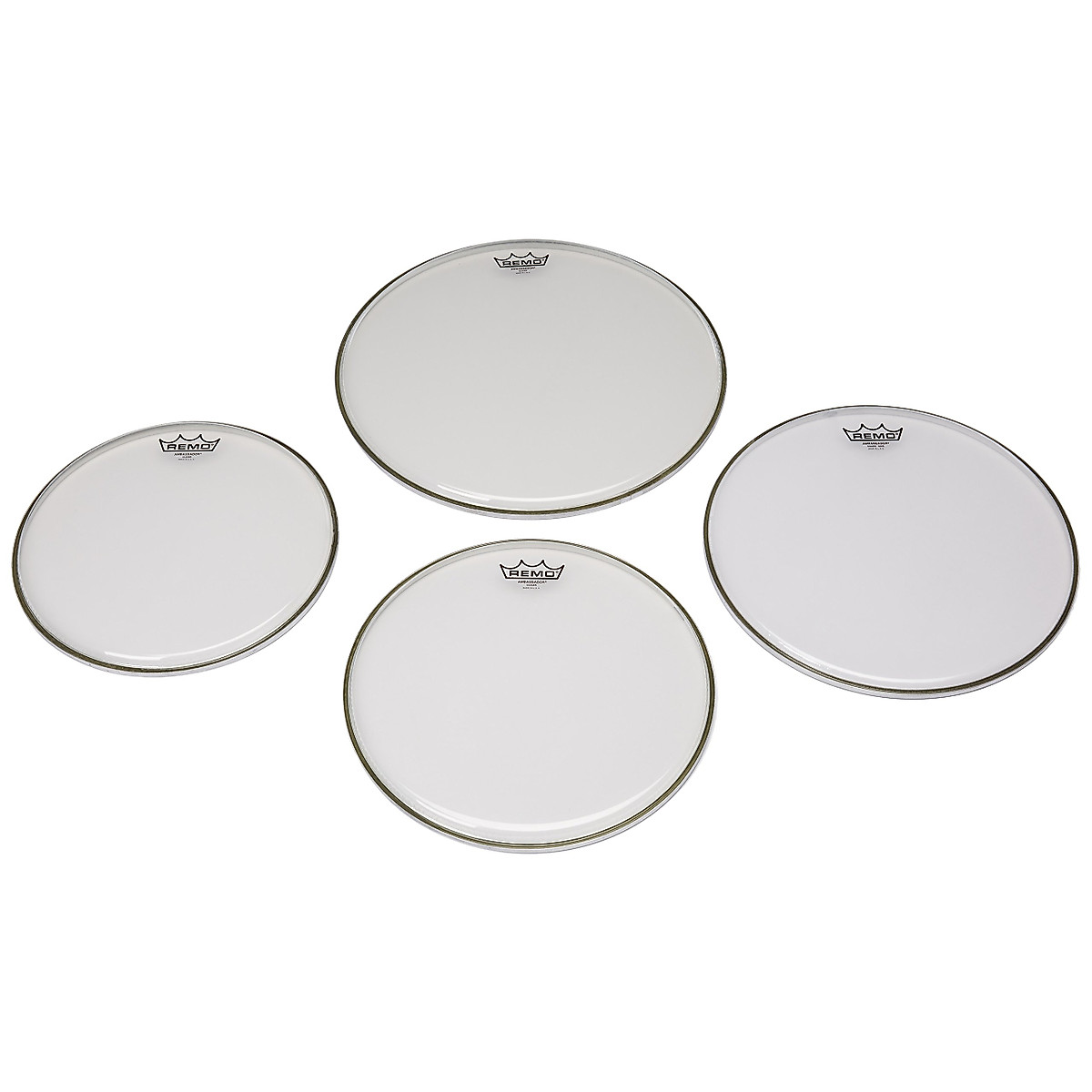 Remo Ambassador Clear Drumhead Pack
