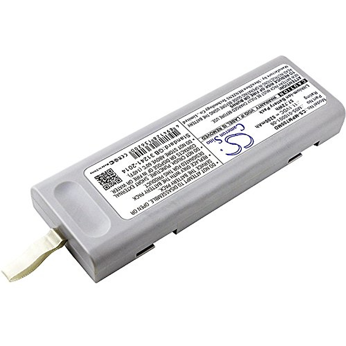Rechargeable Battery 0146-00-0069 Replacement for Mindray Accutor V, Accutorr Plus, Accutor Plus(5200mAh Li-ion)