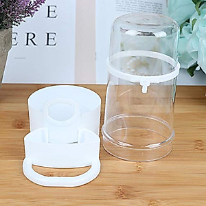 Ipetboom Rabbit Food Rabbit Food Rabbit Food Rabbit Food Water Feeder Pet Cage Suspended Water Dispenser Hanging Automatic Small Animal Water Bottle Bowl for Bunny Chinchilla Hedgehog Ferret Hamster