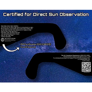 Solar Eclipse Glasses (5 pack) ISO 12312-2 Compliant, AAS Recognized - USA