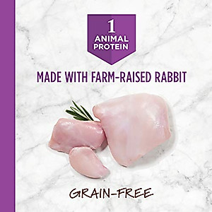 Instinct Limited Ingredient Diet Grain Free Recipe with Real Rabbit Natural Dry Cat Food, 10 lb. Bag