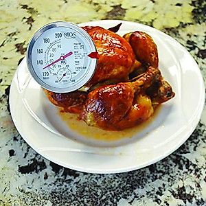 BIOS Professional DT165 Thermometer, standard, Silver