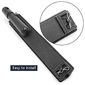 Hongso 15 13/16 Inch Cast Iron Burner Pipe Tube Kit Gas Grill Replacement Parts for Jennair 720-0061, 720-0062, 720-0063, Nexgrill 720-0671, 720-0165, Charbroil Gas Grill Models, 3-Pack (CBF301)