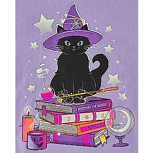 The Children's Place,Long Sleeve Halloween Graphic T-Shirt,Medium (7/8)