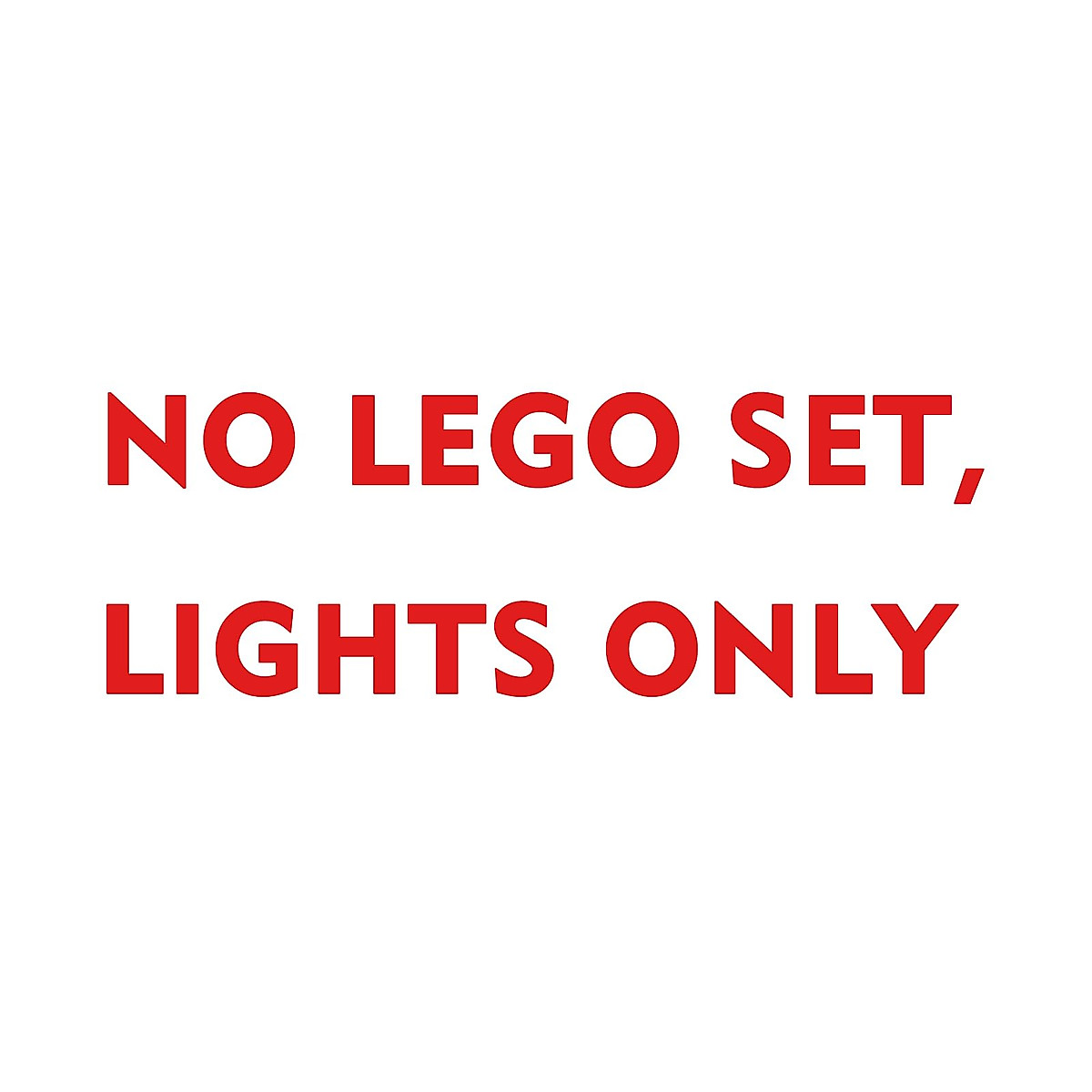 BrickBling LED Light Compatible with Lego The Sword Outpost 21244 Building Toy Set; Creative Light Compatible with Lego 21244-Lights Only, No Bricks