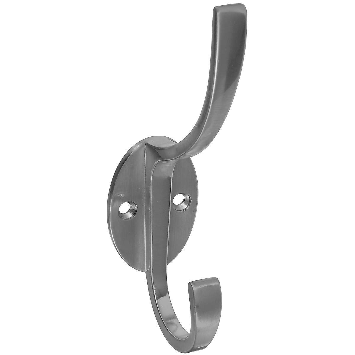 Stanley Hardware S806-927 V8009 Modern Coat and Hat Hook in Satin Nickel