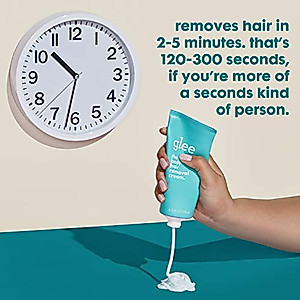 JOY Glee Women's Facial Hair Removal Cream Kit -2 Facial Hair Removal Creams + Finishing Cream + Face Mask Applicator, Pink, 1 Count