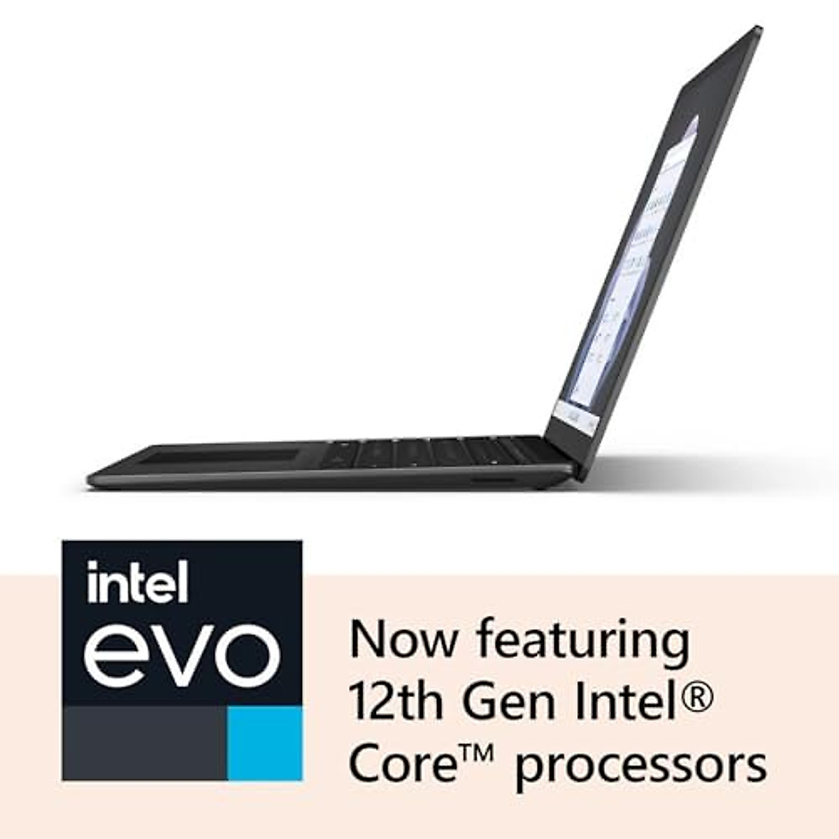 Microsoft Surface Laptop 5 13.5" Touchscreen Notebook - 2256 x 1504 - Intel Core i7 12th Gen i7-1265U - Intel Evo Platform - 32 GB Total RAM - 1 TB SSD - Matte Black