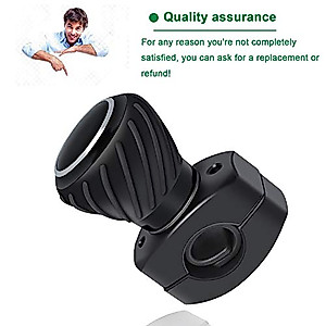 TY26583 Deluxe Tractor Steering Wheel Spinner knob for Compatible with John Deere Kubota Tractor, Fits All Steering Wheels up to 1-1/4" Thick, Replaces for New Holland 73340101
