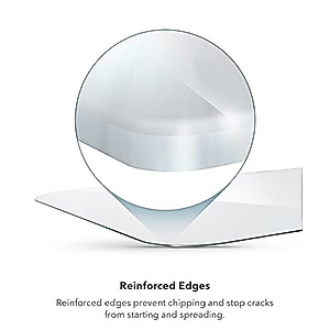 ZAGG InvisibleShield Glass Elite Privacy 360 Screen Protector for Apple iPhone 14/ 13/ 13 Pro - Four-Way Privacy Filter, 5X Tougher, Anti-Fingerprint Technology, Easy to Install