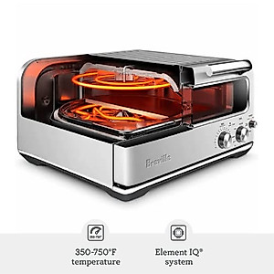 Breville Smart Oven Pizzaiolo Pizza Oven, BPZ820BSS, Brushed Stainless Steel