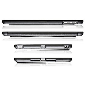 ZUGU CASE 9.7 iPad 2018/2017 5th / 6th Gen & iPad Air 1 Prodigy X Case, Very Protective But Thin, Convenient Magnetic Stand, Sleep/Wake Cover, A1893, A1954, A1823, A1822, A1474, A1475, A1476