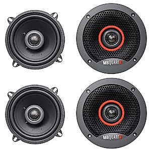(4) MB Quart FKB113 5.25" 180 Watt Car Audio Coaxial Speakers