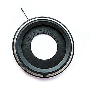 Handheld Digital Microscope Accessories 4-60mm iris diaphragm2 PCS Adjustable Iris Diaphragm 4-60mm Aperture Mechanical Iris Camera Microscope Optical Module Microscope Accessories