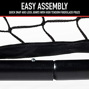 Franklin Sports 8 Foot x 8 Foot Football Accuracy Target – Four Targets – Improve Throwing Skills – Quarterback Training – Football Training