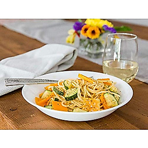 Corelle Livingware Winter Frost White 20-oz Pasta Bowls, Set of 6