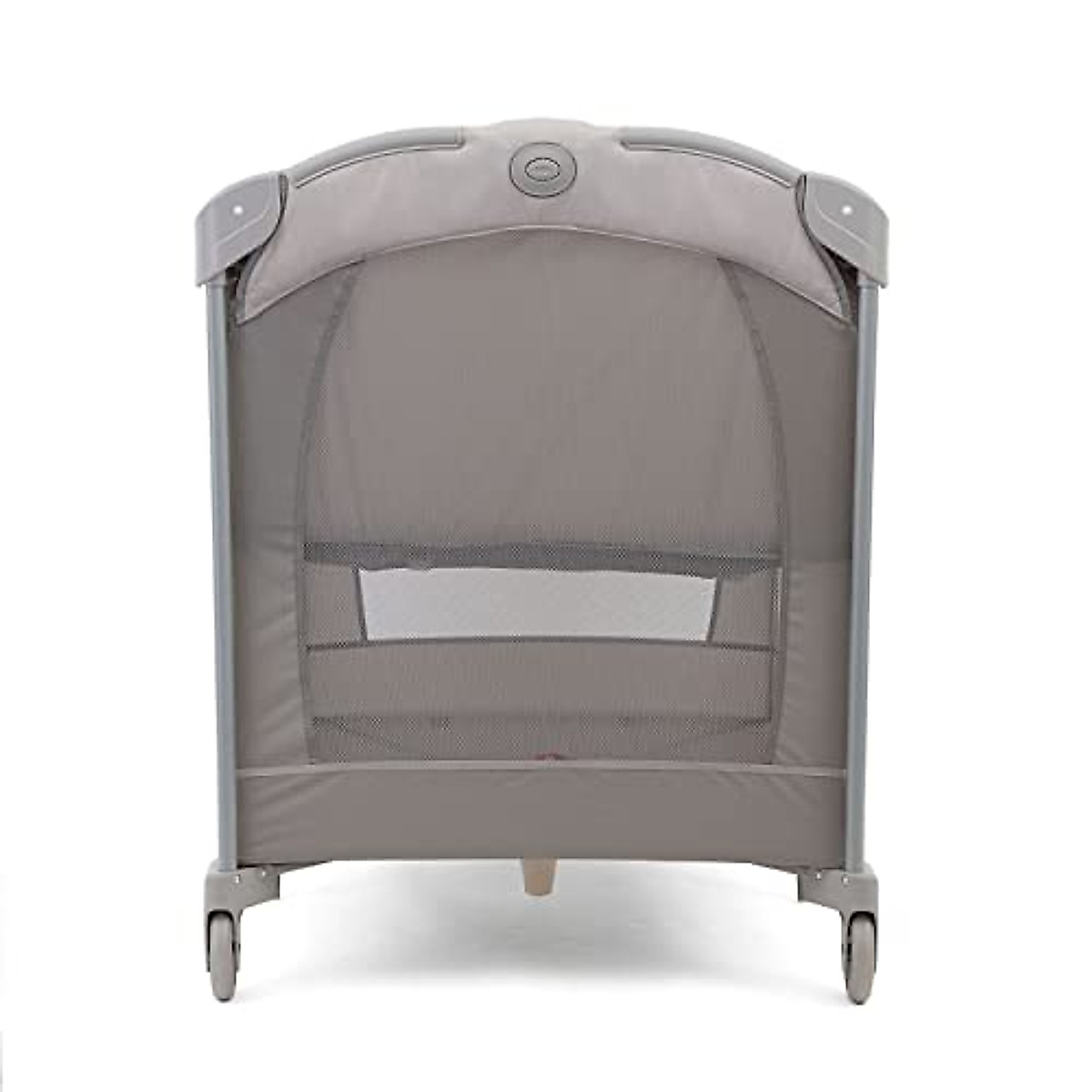 Graco Contour Bassinet Travel Cot (Birth to 3 Years Approx.) with Signature Graco Push-Button Fold, Includes Carry Bag, Paloma