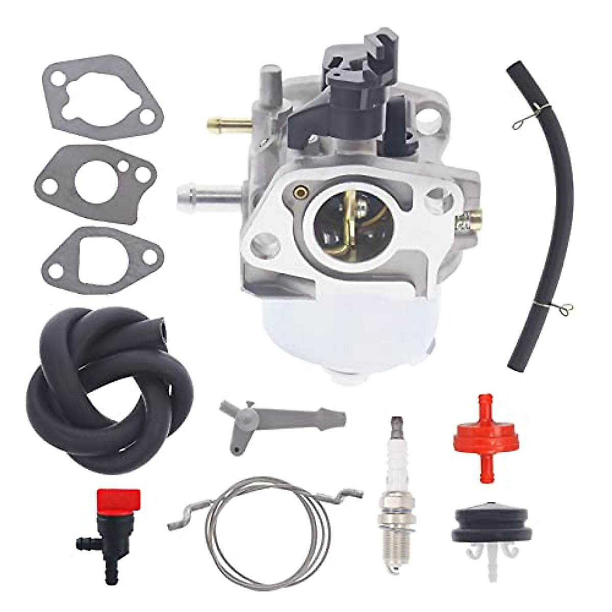 Hutdkte 127-9008 Carburetor for Toro Power Clear 721 721R 721E 721QZR 721QZE 721RC 621E 621R Snowblower with 117-9145 Clutch Cable Kit