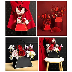 XICHEN 6 Counts/Colors flower gift bag,Florist Bouquet Supplies,DIY Crafts,Gift Packaging or Gift Box Packaging, Waterproof Floral Wrapping