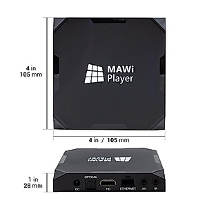 MAWi 4K Digital Signage Player Bundle by Monitors AnyWhere – Video Wall solution with Android-based AV- over-IP connectivity software
