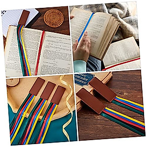 BIUDECO 16 Pcs Bible Bookmark Present Ribbon Color Books Bookmark Book Lover Gifts Book Darts Fashion Bookmark Convenient Bible Bookmark Ribbon Bookmark Polyester Small Gift