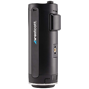 Westcott FJ200 Round Head Pocket Strobe with 1.3 sec. Recycle Time, TTL, HSS and Includes Tilter Bracket, 30-Degree Honeycomb Grid with Gel Clip and Travel Case