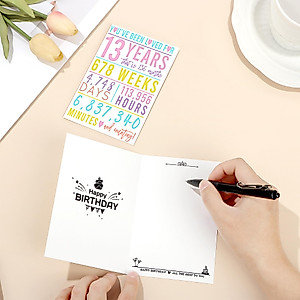 JTENGTOP 13 Year Old Beautiful Girl Birthday Gifts Ideas, Gifts for 13 Year Old Sweet Girls, 13th Birthday Decorations Gifts for Girls, Birthday Gifts for Teen Girls Basket Set of 4